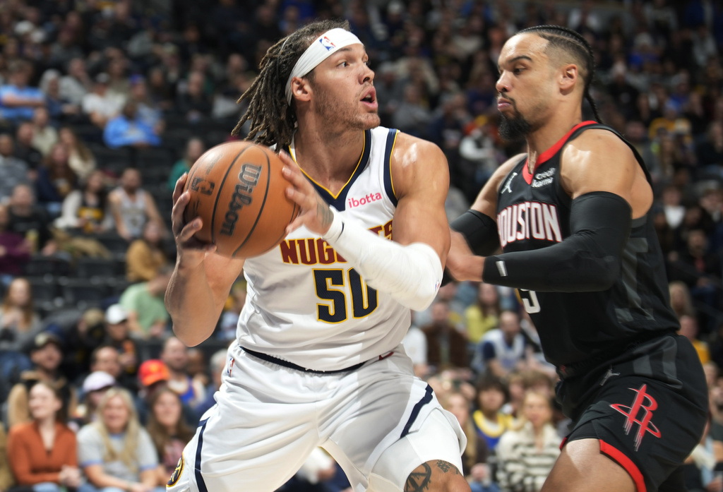 Green scores 26 as Rockets beat Nuggets 114-106 for 1st road win ...