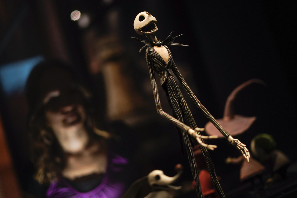 Tim Burton talks about his dread of AI as an exhibition of his work ...