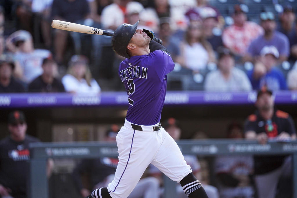Drew Gilbert homers and gets 4 hits as Giants top Rockies 8-2 ...