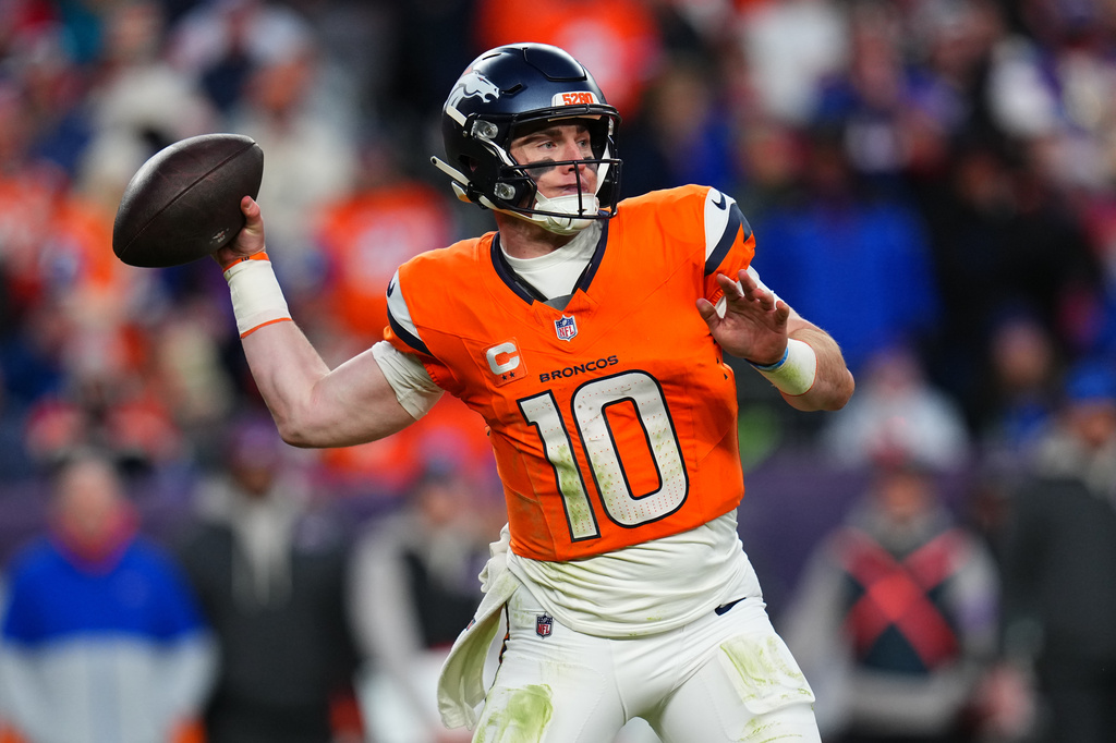 Broncos open minicamp with Bo Nix back, Jonathon Cooper sidelined after ...