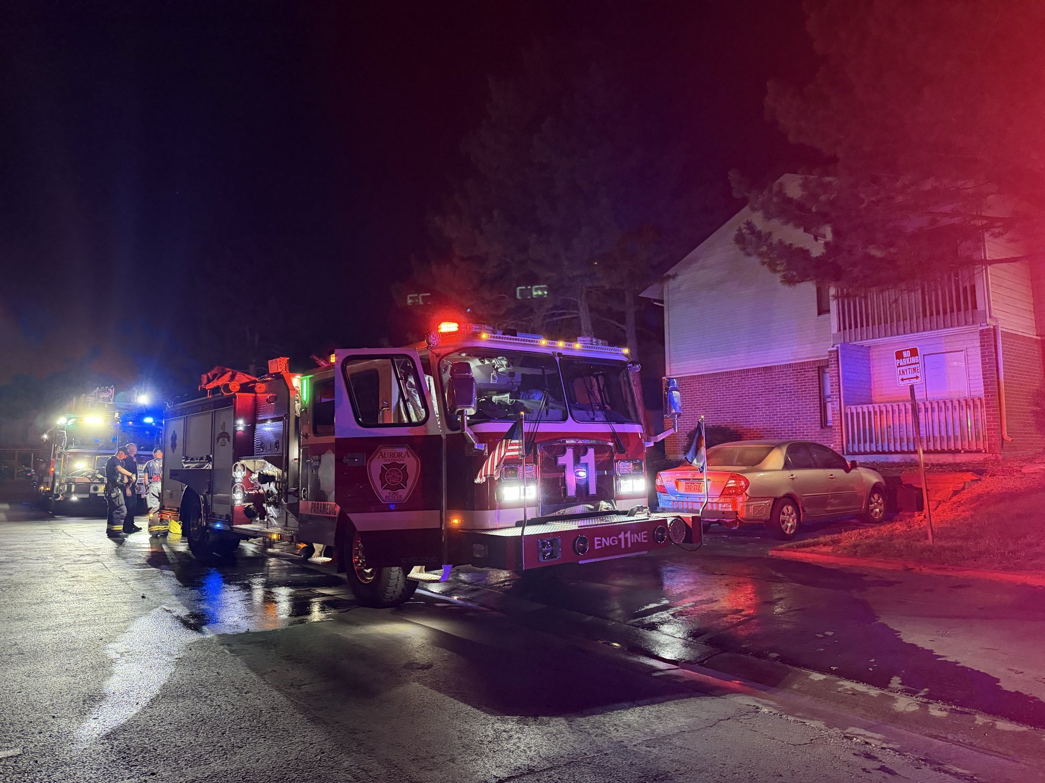 Firefighters say discarded cigarette sparks Aurora apartment fire early ...